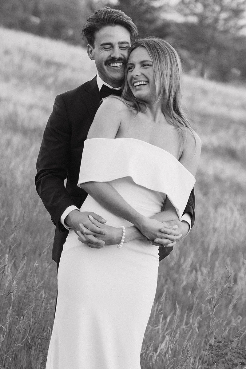 Grace Bride Emma in the Mila Gown – Grace Loves Lace NZ