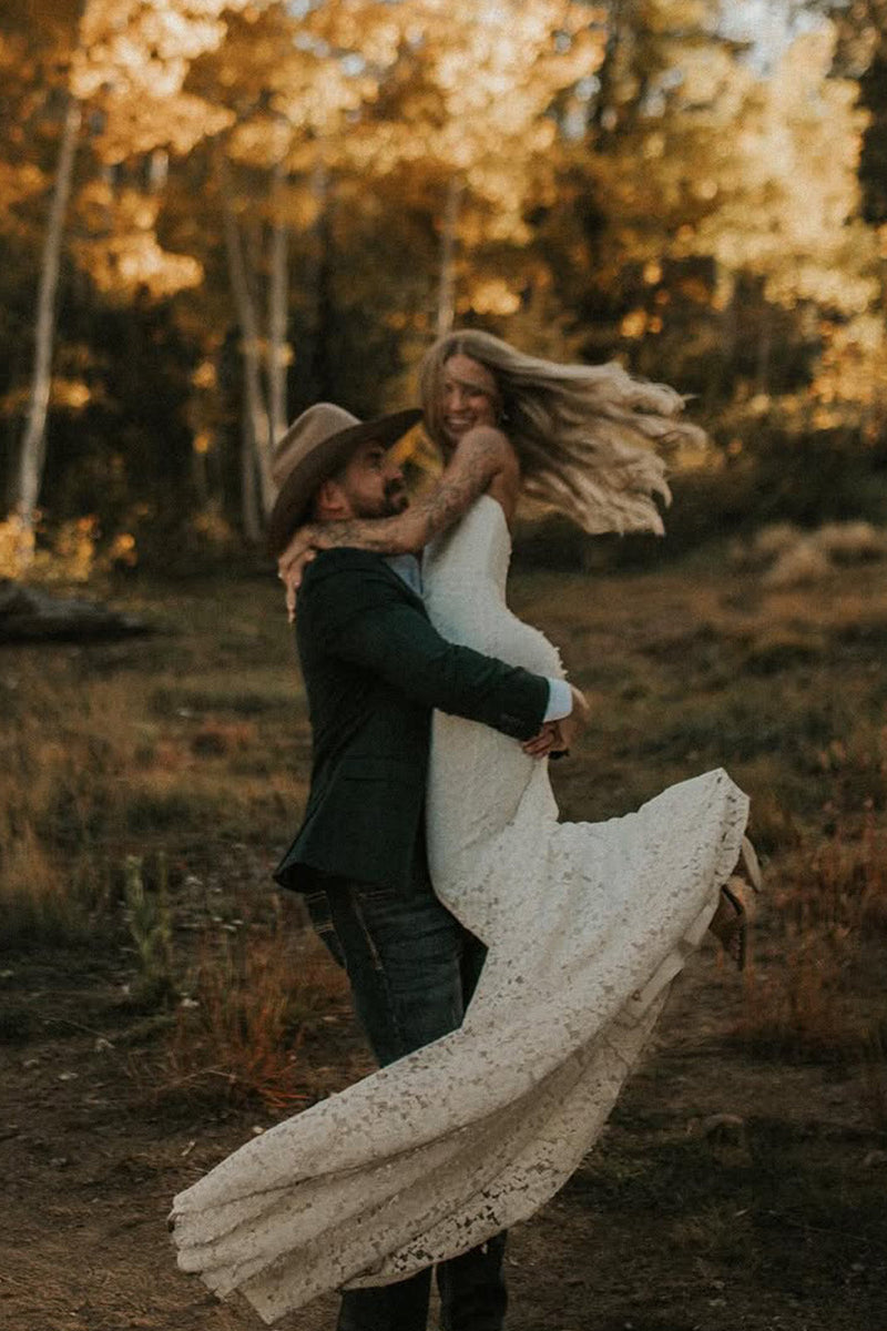 Grace Bride Lindsay in the Joy Gown – Grace Loves Lace NZ